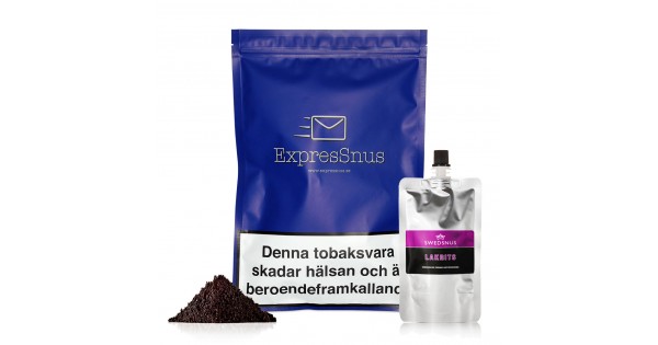 Lössnus Express Lakrits 20 dosor| Billigt snus på nätet – Swedsnus.nu