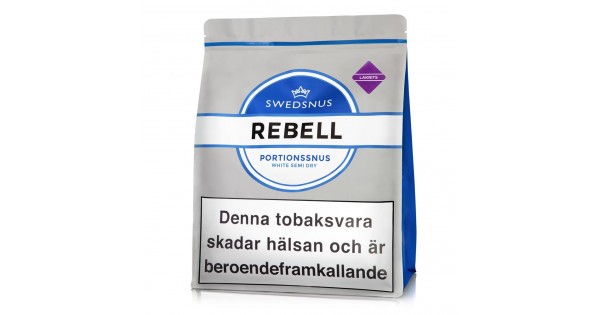 Rebell Lakrits 1000 Portionssnus | Swedsnus.nu - Billigt snus på nätet
